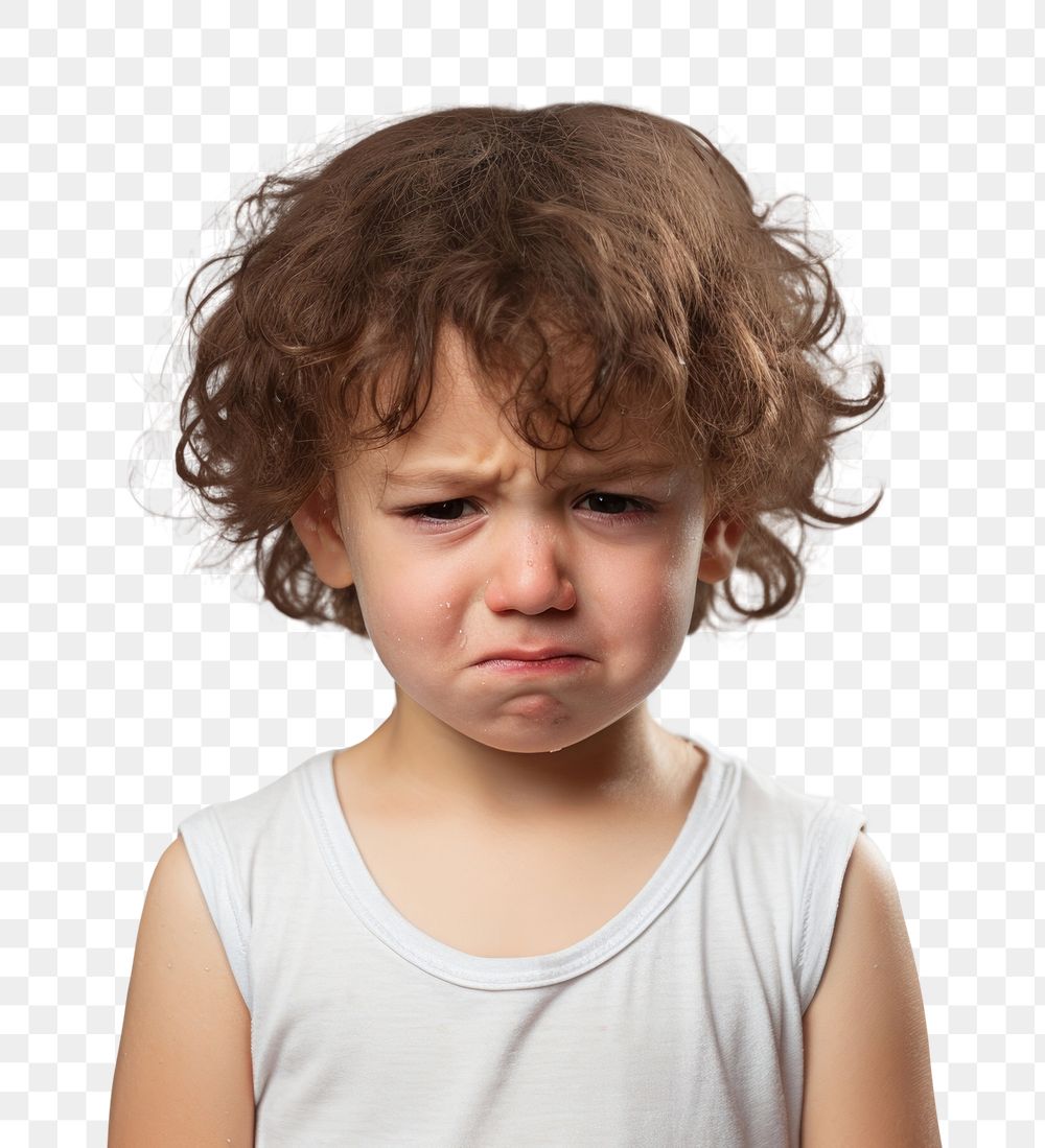 PNG Crying portrait child photo | Premium PNG - rawpixel