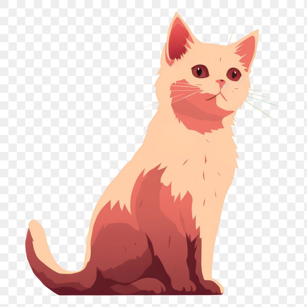 PNG Red kitty animal mammal | Free PNG - rawpixel