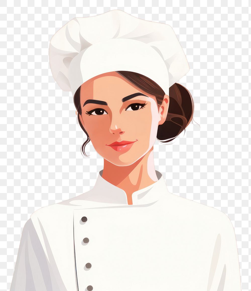 PNG Chef portrait female adult. | Premium PNG - rawpixel