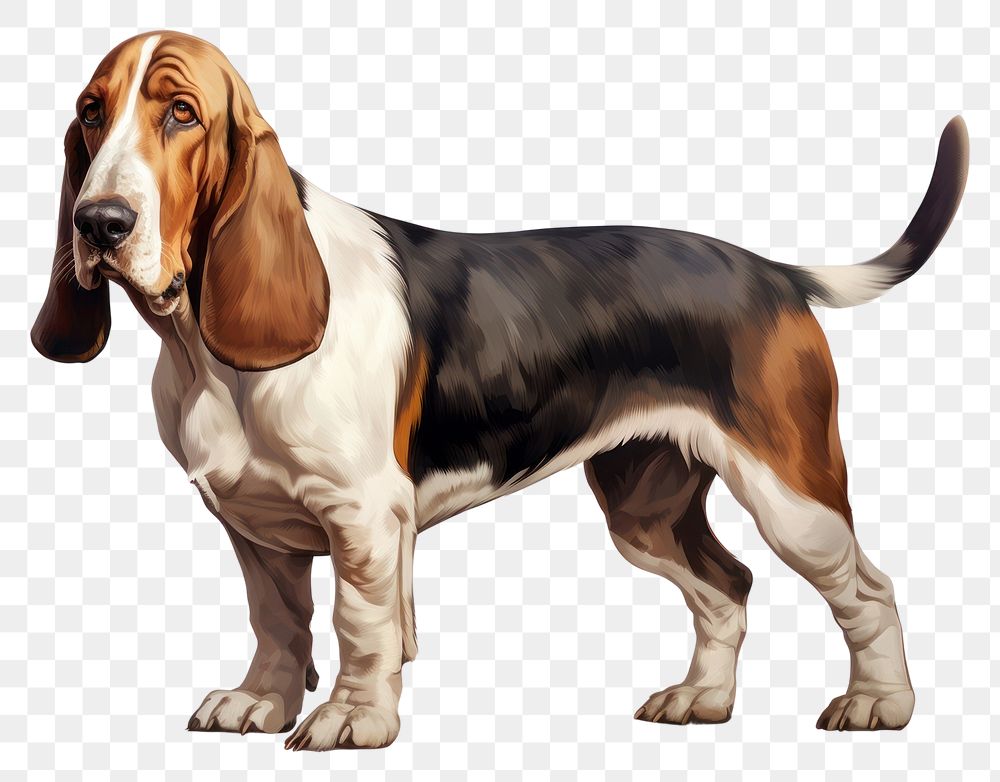 PNG Basset Hound Dog hound | Premium PNG - rawpixel