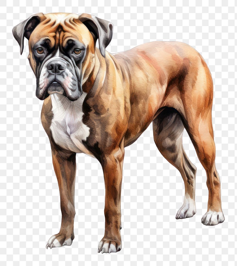 PNG Dog boxer animal mammal. | Premium PNG - rawpixel