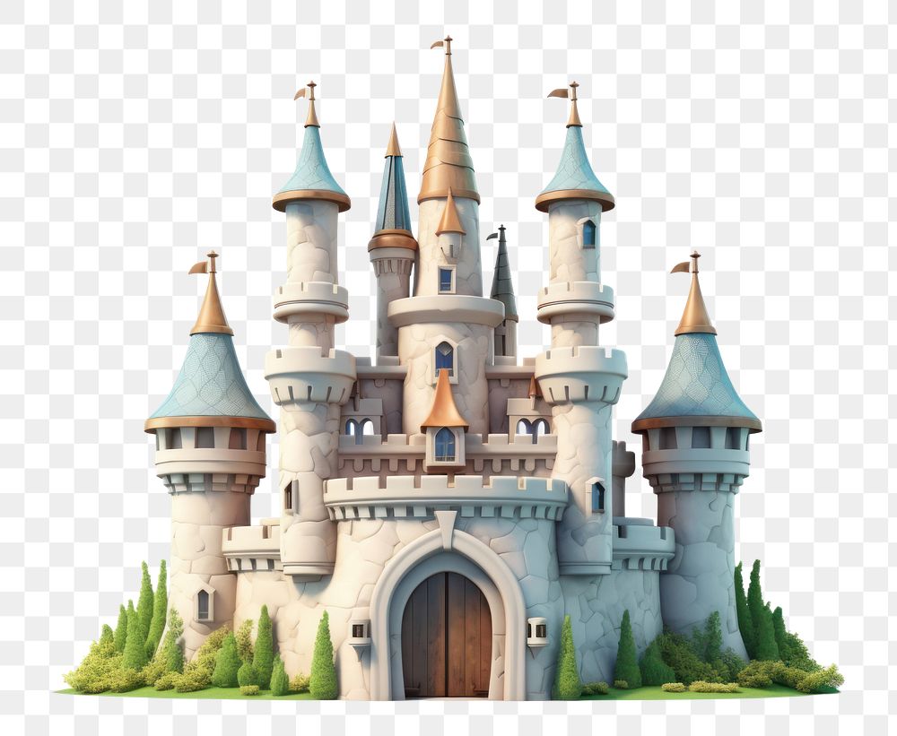 PNG Castle architecture building cartoon | Premium PNG - rawpixel