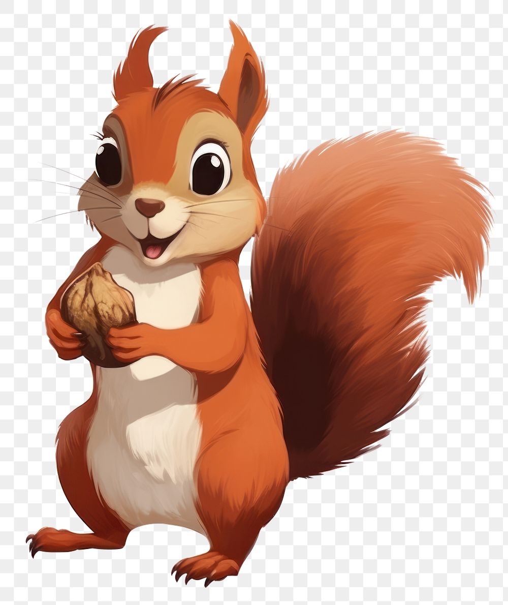 PNG Red squirrel rodent mammal | Free PNG - rawpixel