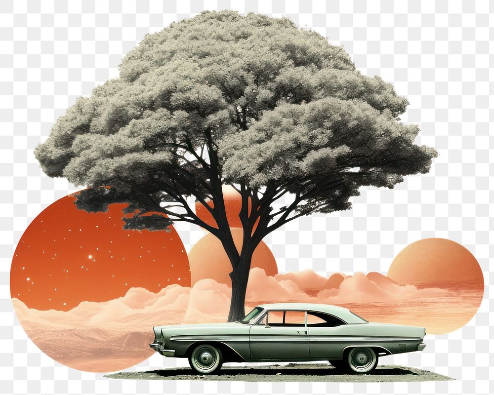 PNG Car tree vehicle drawing. | Premium PNG - rawpixel