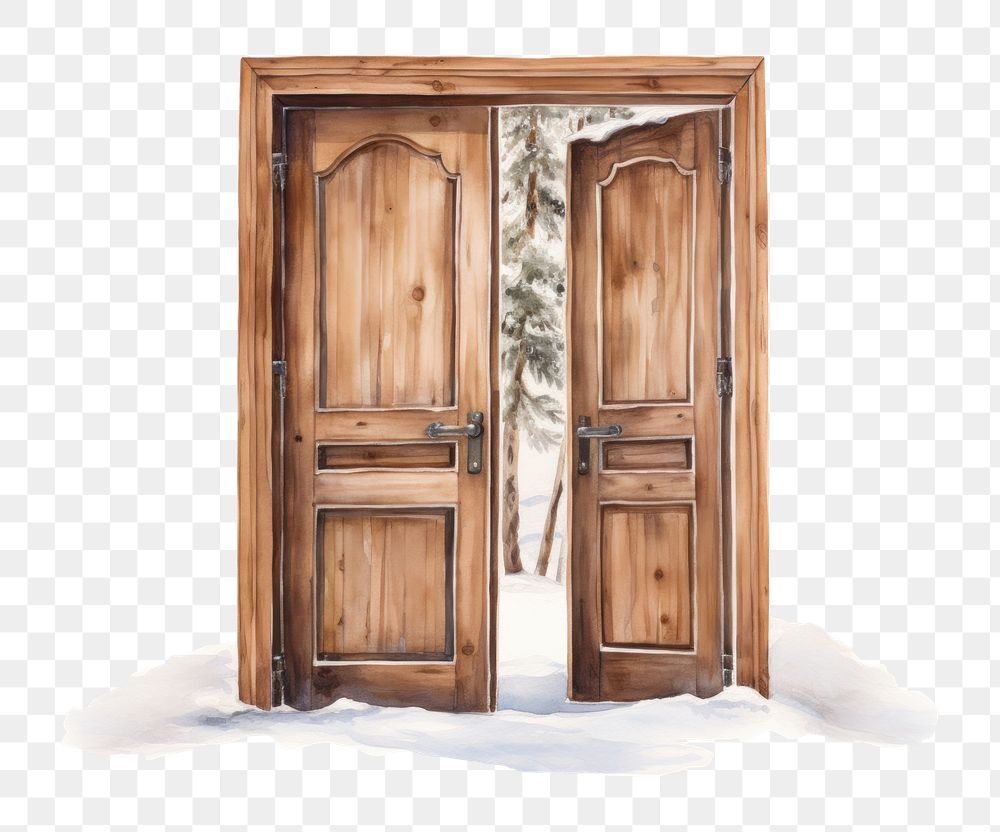 PNG Wooden door architecture building | Premium PNG - rawpixel