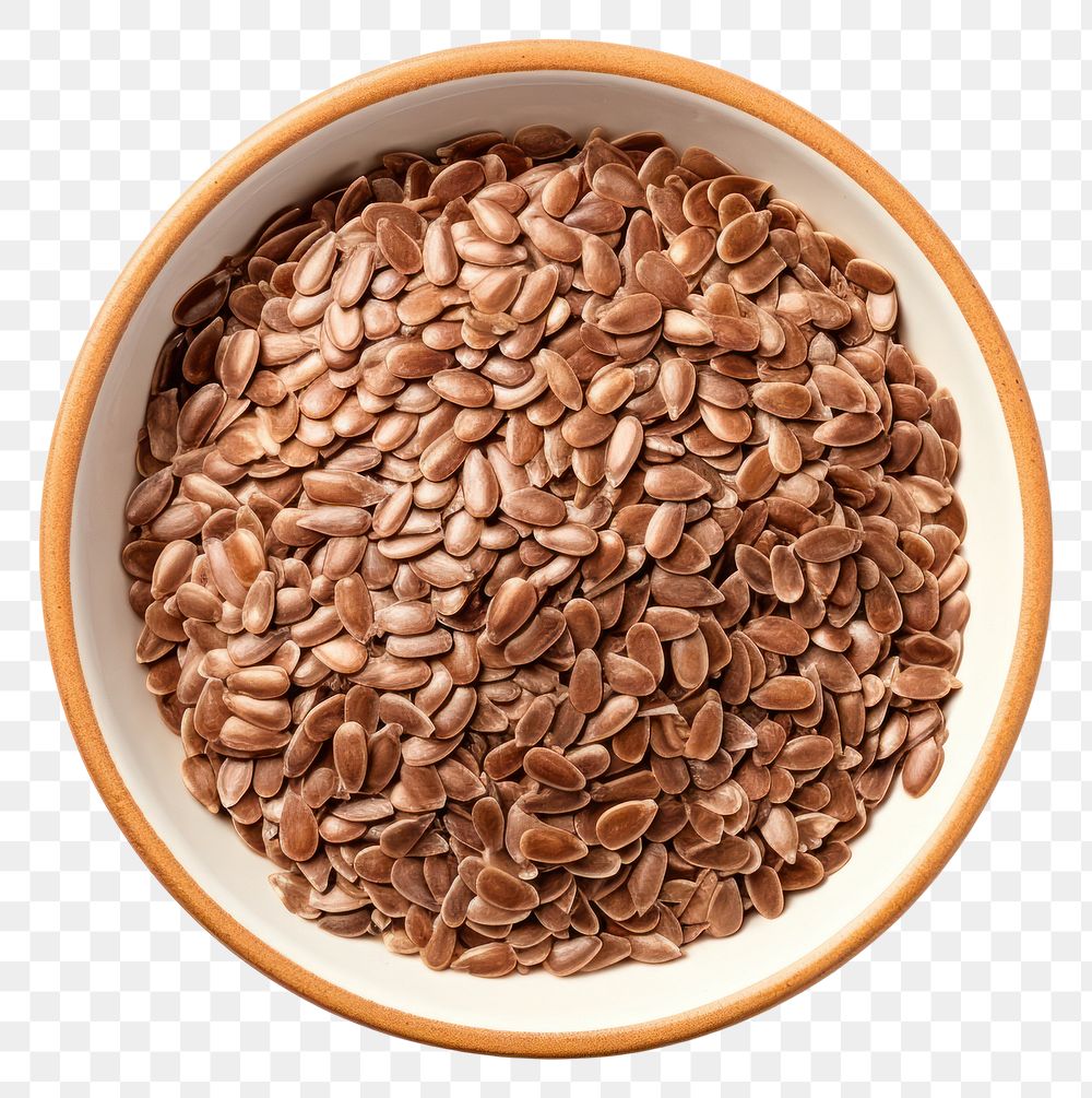 PNG Flax seeds food bowl | Premium PNG - rawpixel