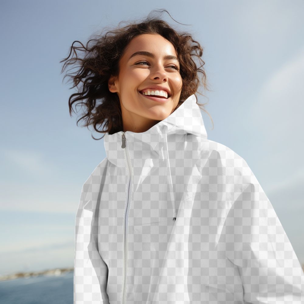 Windbreaker jacket png mockup, transparent | Free PNG - rawpixel