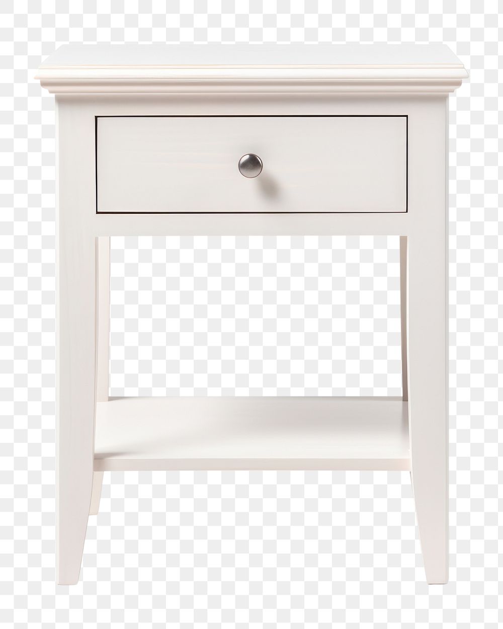 PNG Nightstand furniture drawer white | Premium PNG - rawpixel