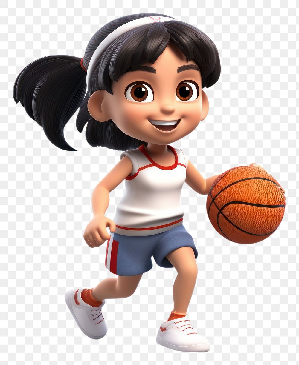 PNG Little asian girl basketball | Premium PNG - rawpixel