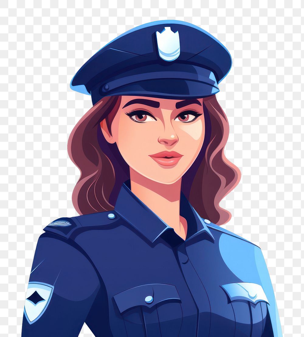 PNG Police woman cartoon adult | Free PNG - rawpixel