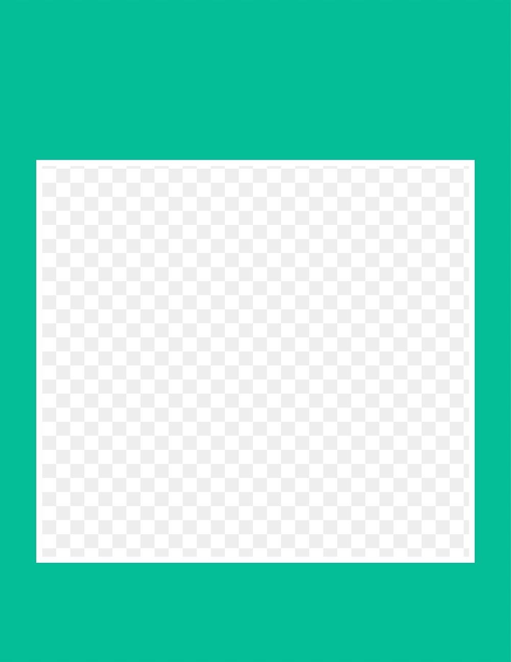 Green frame png sticker, transparent | Premium PNG - rawpixel