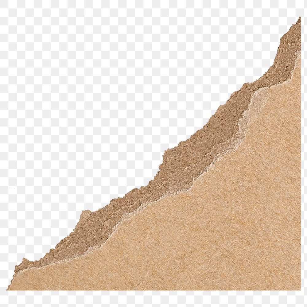 Beige ripped paper png sticker, | Premium PNG - rawpixel