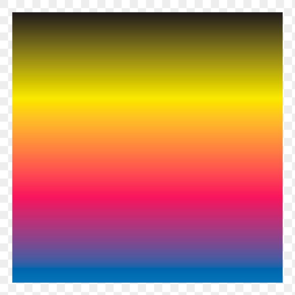 Colorful gradient square png element, | Premium PNG - rawpixel