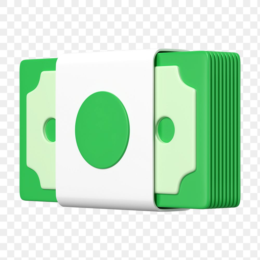 Bank note png 3D clipart | Premium PNG Sticker - rawpixel