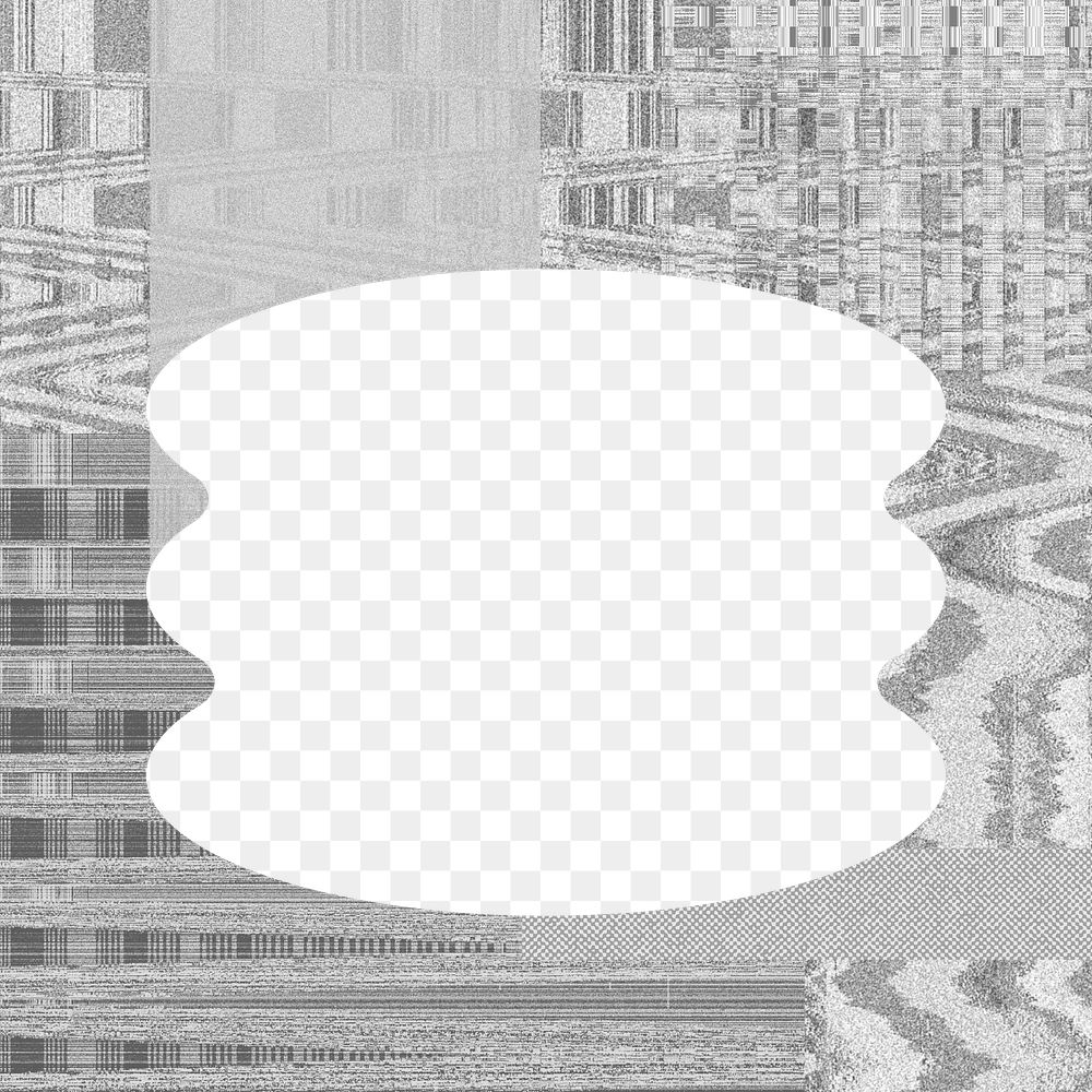 VHS glitch png abstract frame, | Premium PNG - rawpixel