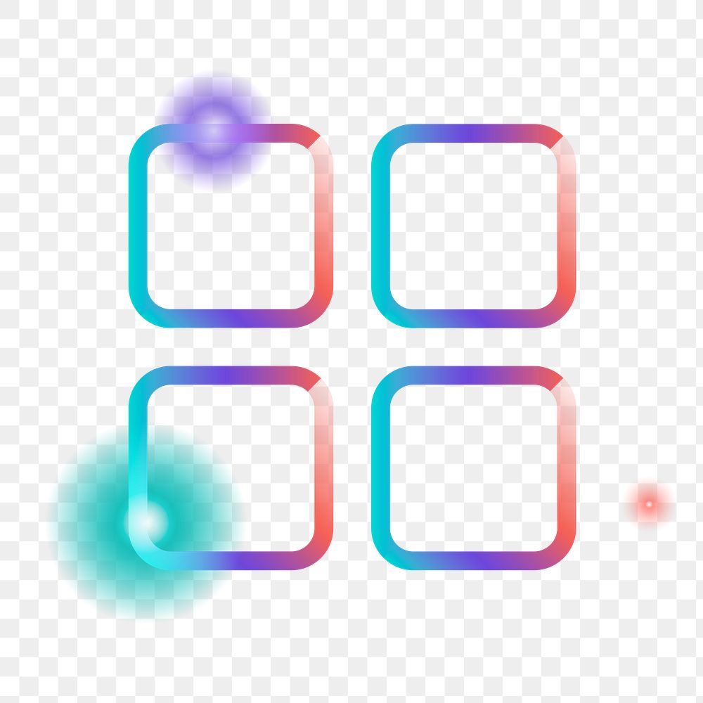 Png colorful application icon, transparent | Free PNG - rawpixel