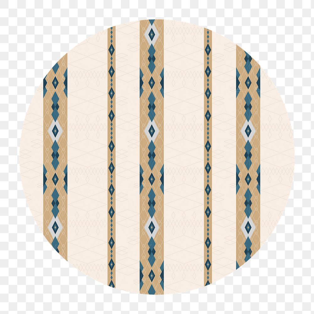 Abstract patterned badge png, transparent | Free PNG - rawpixel