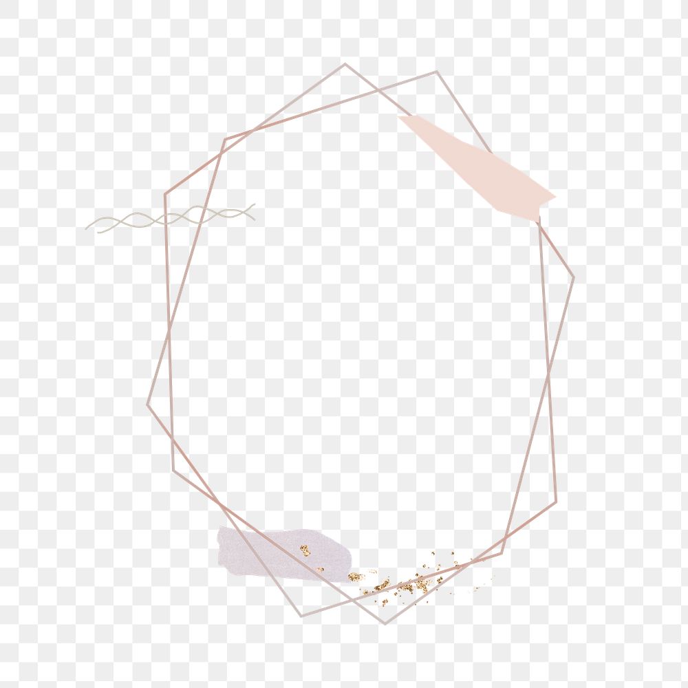 Geometric png frame, transparent background | Premium PNG - rawpixel