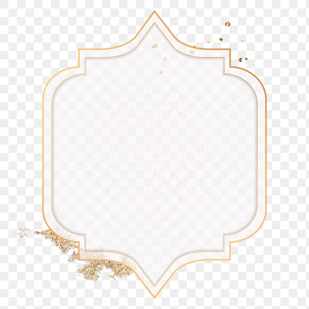 Png Islamic design frame, transparent | Premium PNG - rawpixel