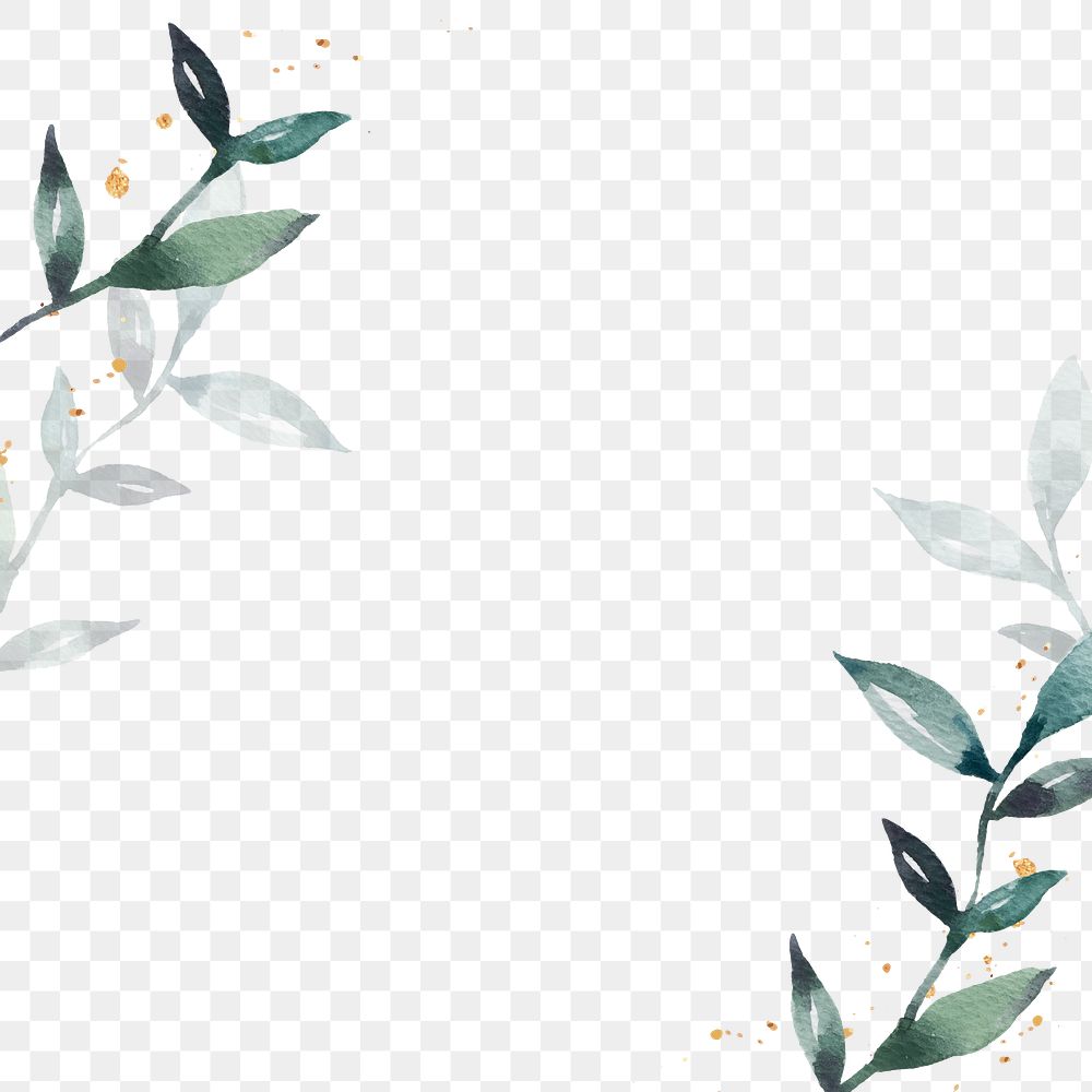 Leaf png border, transparent background | Premium PNG - rawpixel