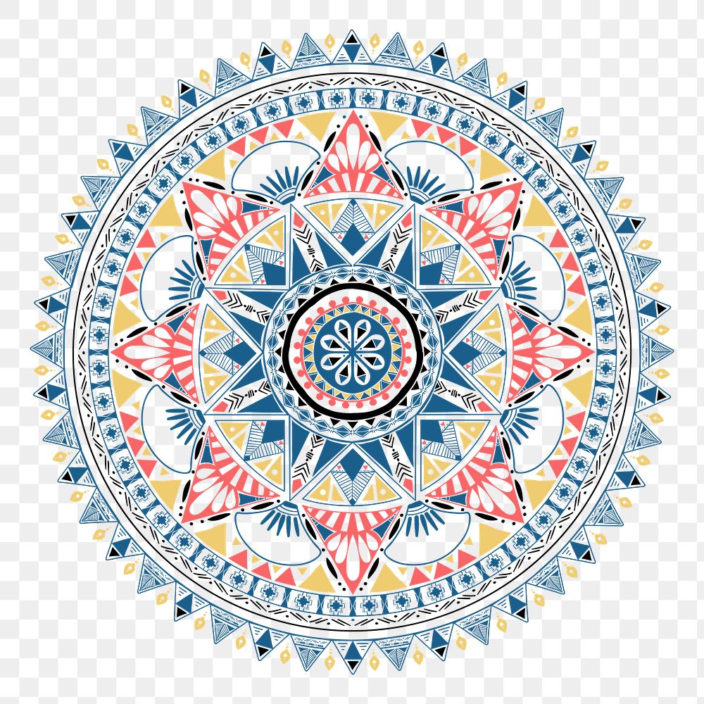 Png cute boho mandala design | Premium PNG - rawpixel