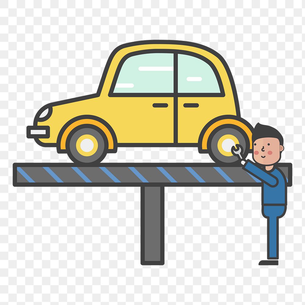 Car service png illustration, transparent | Premium PNG - rawpixel