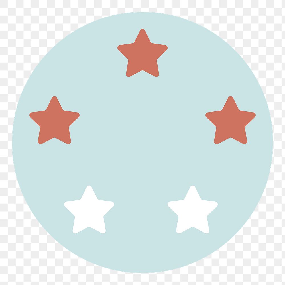 PNG rating illustration sticker, transparent | Premium Icons - rawpixel