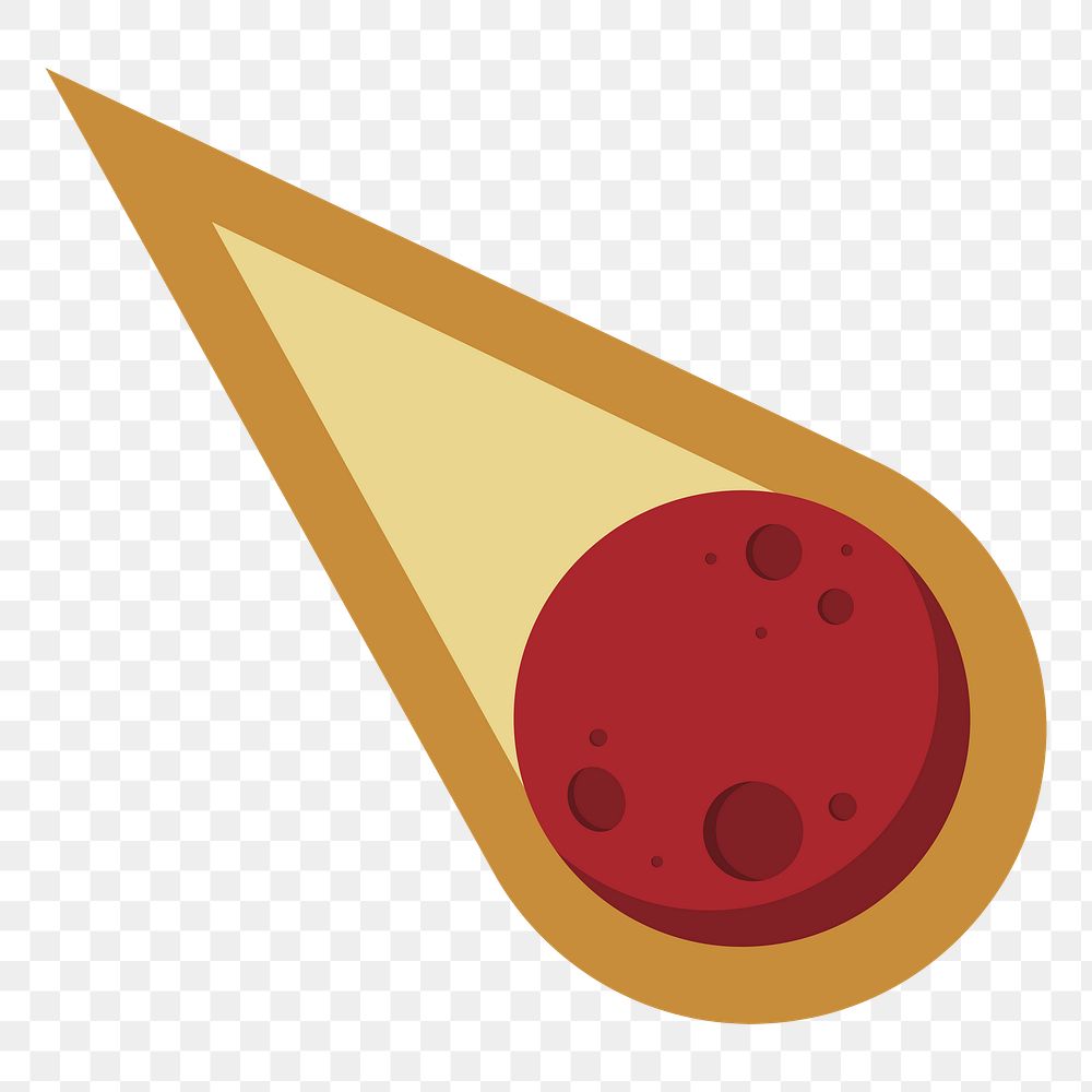 Png comet element, transparent background | Premium PNG - rawpixel