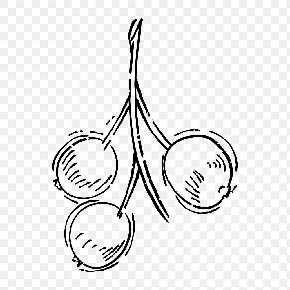 Png abstract plant fruit doodle | Premium PNG - rawpixel
