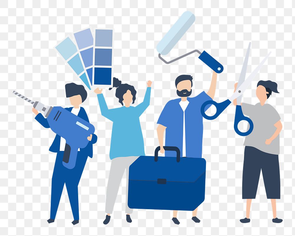 Renovation png illustration, transparent background | Free PNG ...