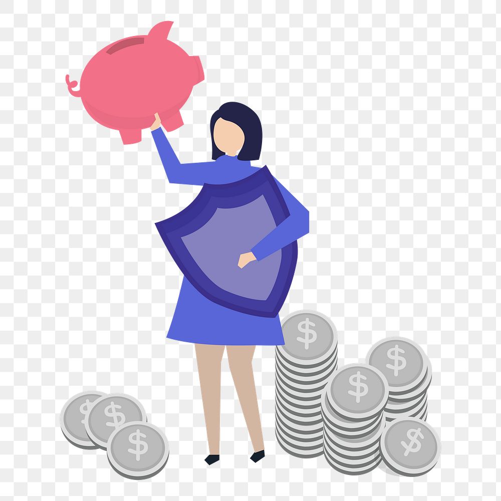 Savings png illustration, transparent background | Free PNG - rawpixel