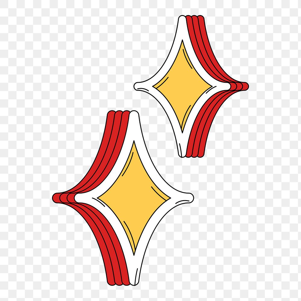 Png colorful cute sparkle element | Premium PNG - rawpixel