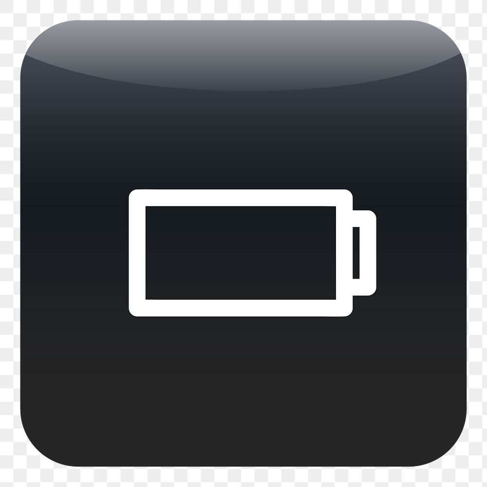 PNG Empty battery icon sticker, | Premium Icons - rawpixel