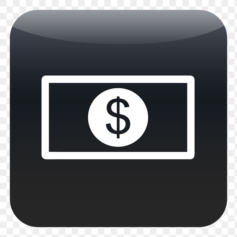 PNG Banknote icon sticker, transparent | Premium Icons - rawpixel