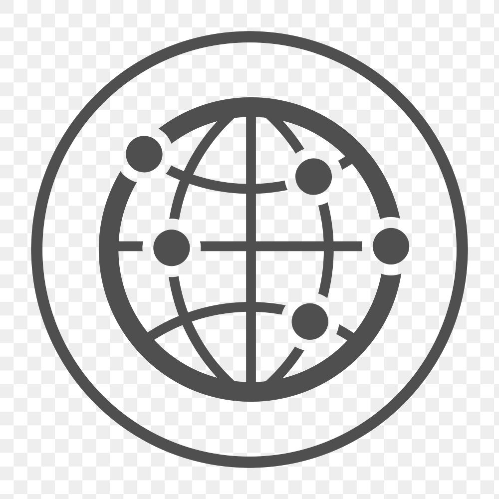 Global icon png, transparent background | Premium Icons - rawpixel