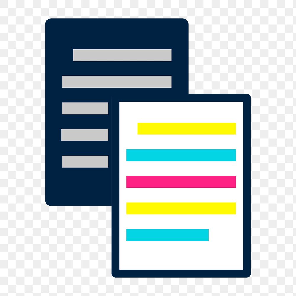 Paper icon png, graphic illustration | Premium Icons - rawpixel