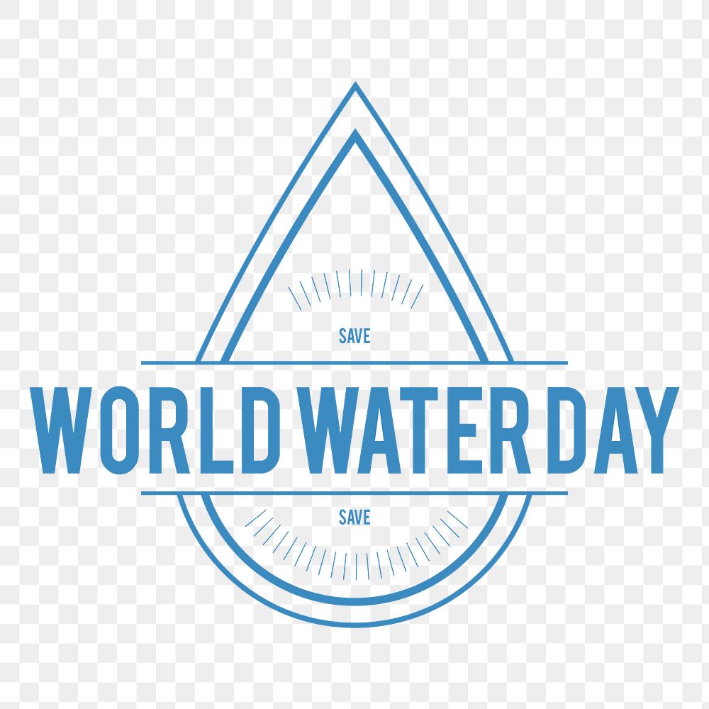 Png water day element, transparent | Free PNG - rawpixel