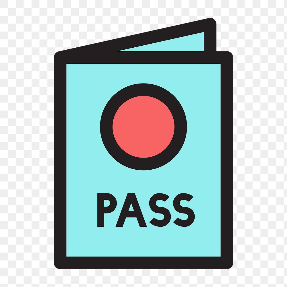 Passport icon png, transparent background | Premium Icons - rawpixel