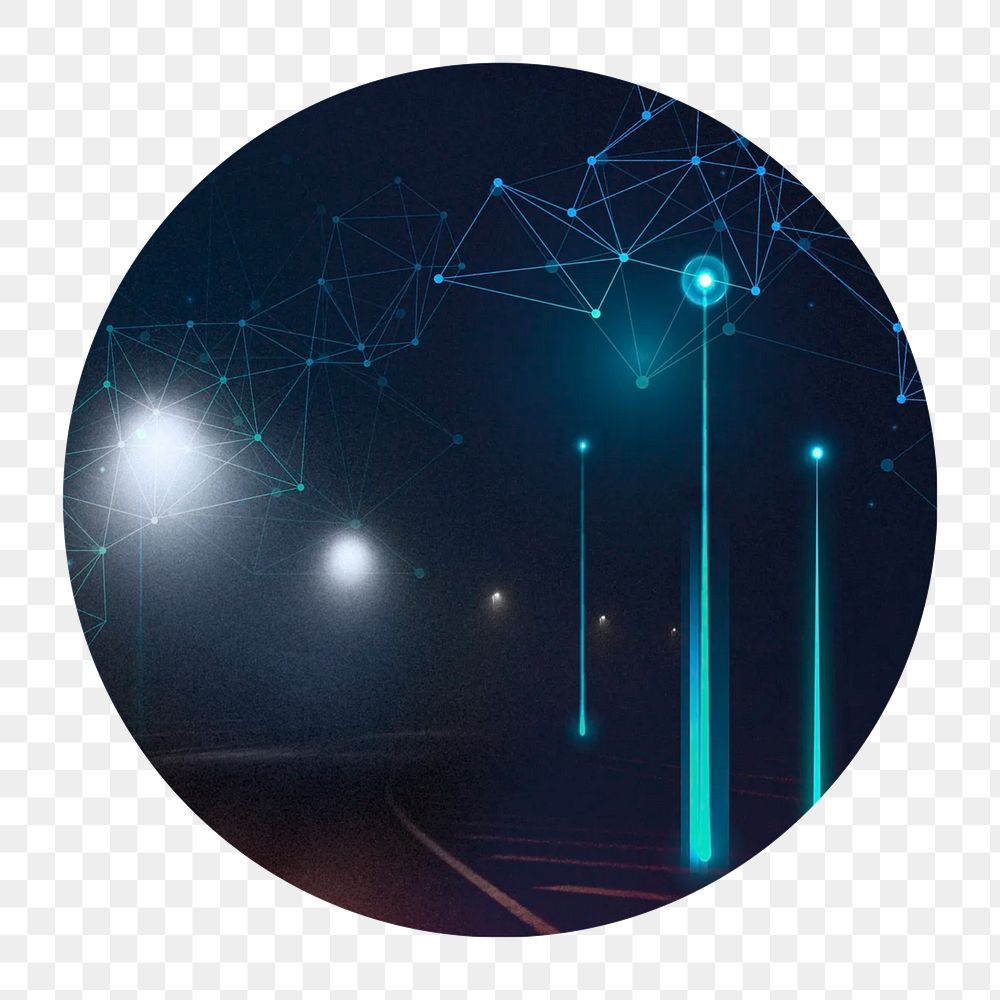 Futuristic, technology png circle badge | Free PNG - rawpixel