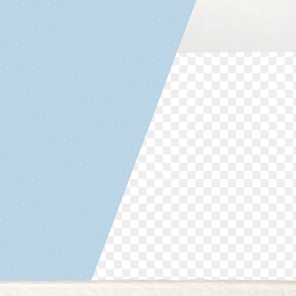Blue abstract png frame, transparent | Premium PNG - rawpixel