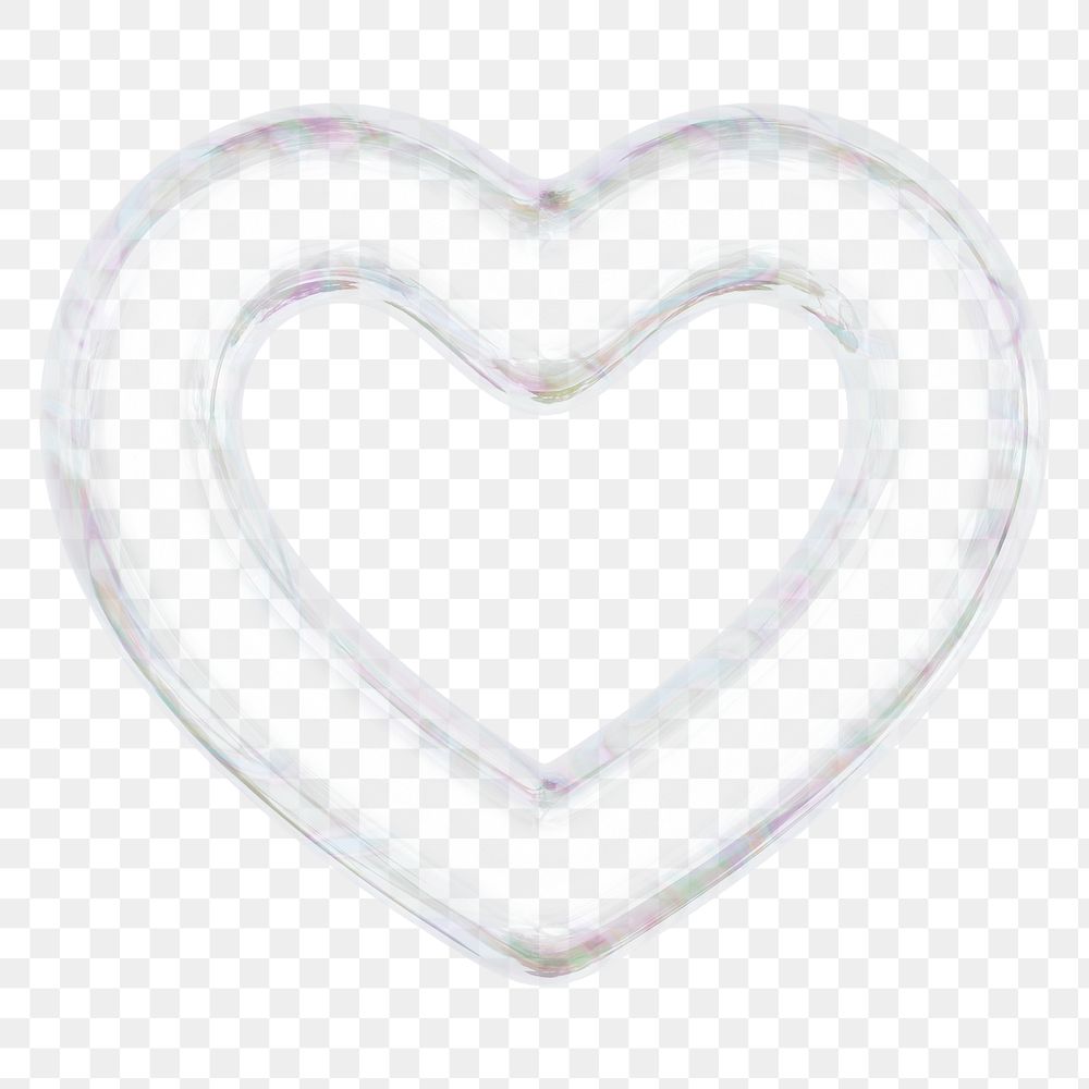 Transparent heart png 3D element | Premium PNG - rawpixel