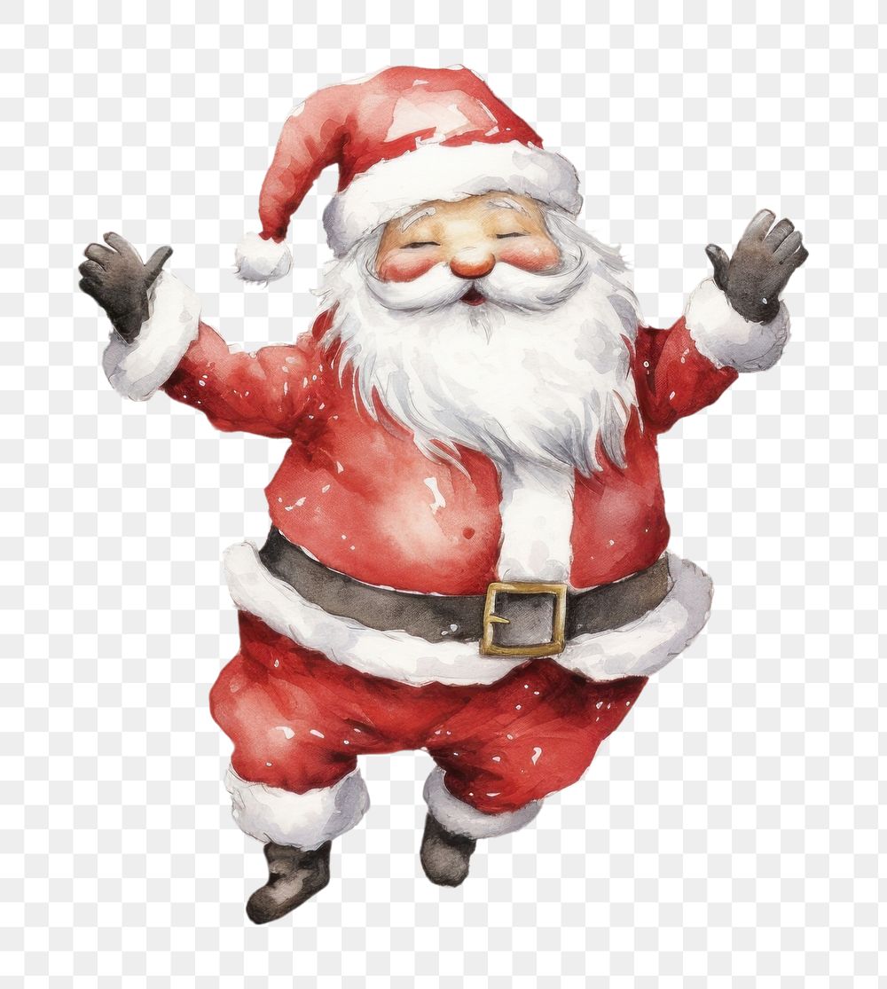 PNG Santa dancing christmas celebration | Premium PNG - rawpixel