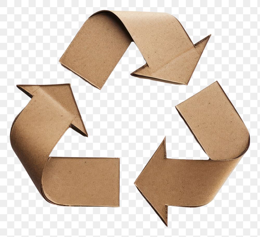 PNG Recycle cardboard white background | Premium PNG - rawpixel