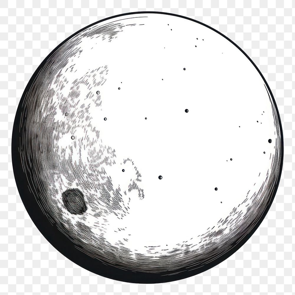 PNG Moon astronomy sphere night | Free PNG - rawpixel