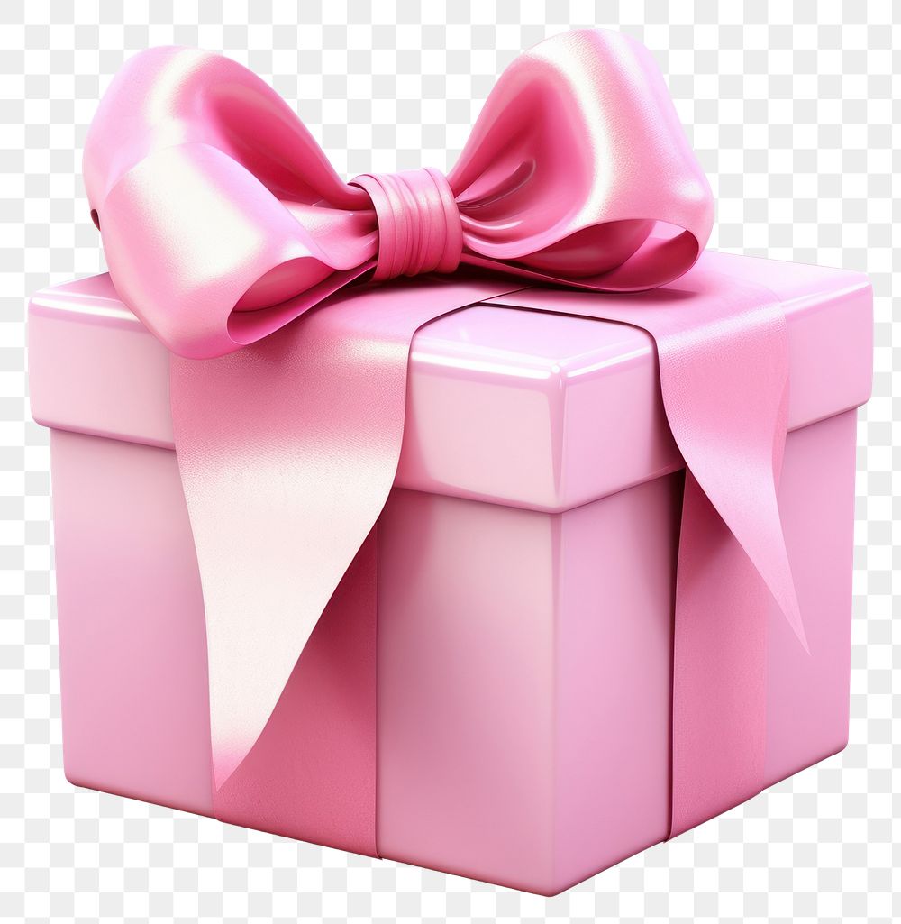 PNG Gift pink bow box | Premium PNG - rawpixel