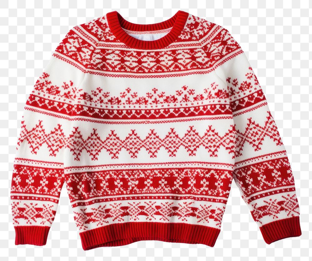 PNG Christmas sweater sweatshirt white | Premium PNG - rawpixel