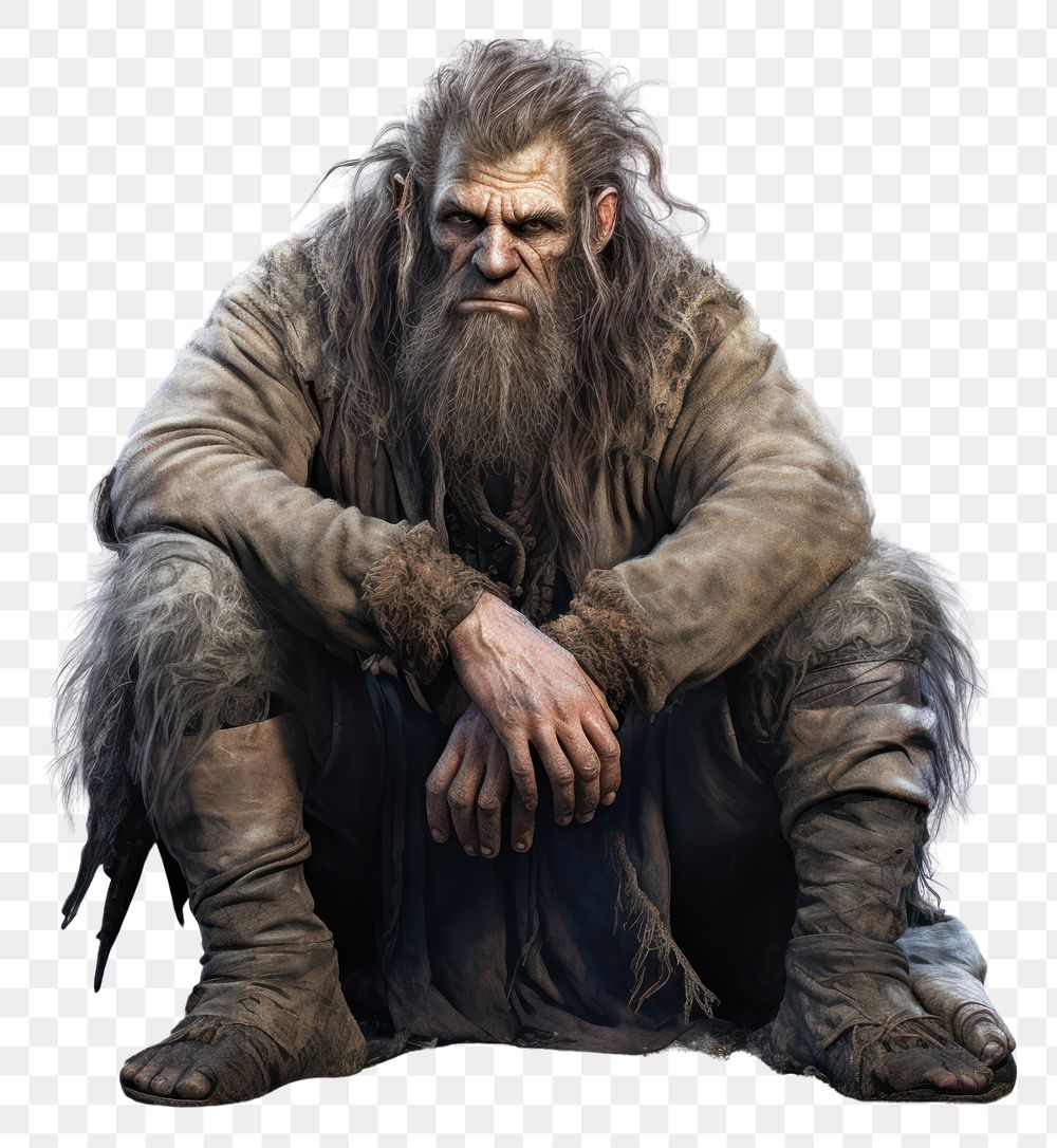 PNG Grawp portrait mammal adult. | Premium PNG - rawpixel