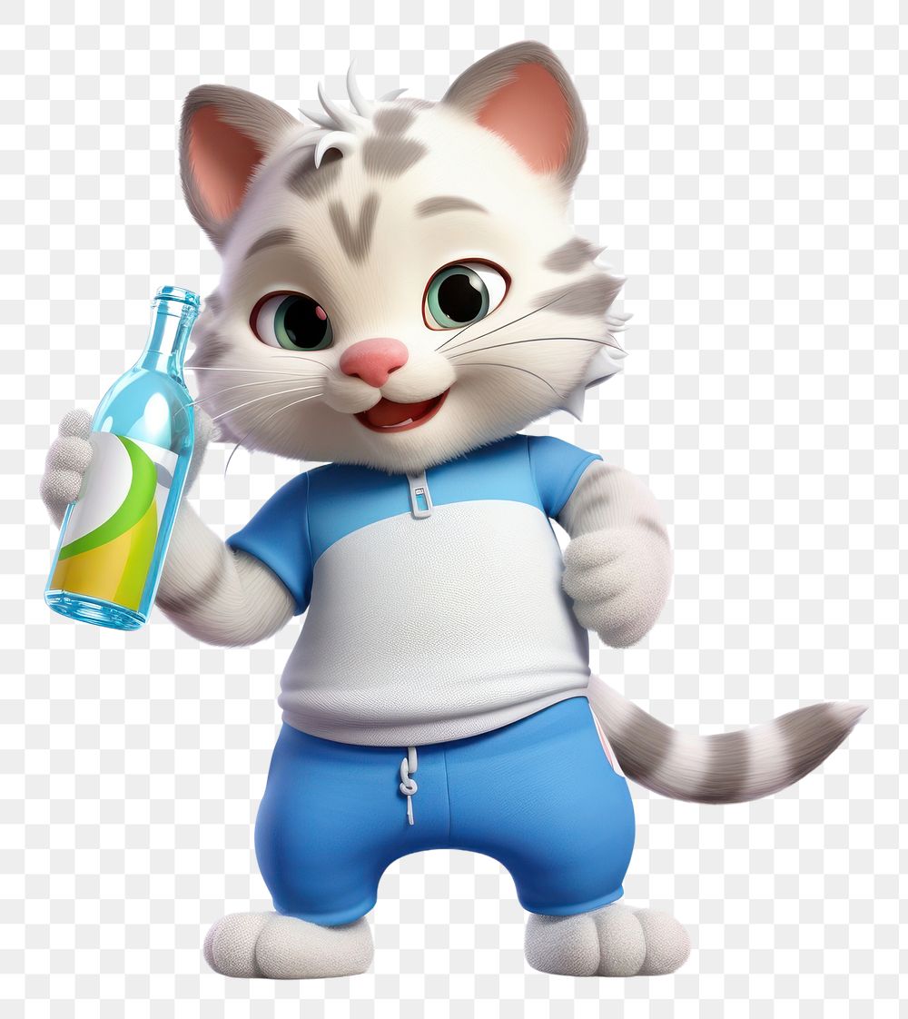 PNG Cat figurine cartoon mammal | Premium PNG - rawpixel