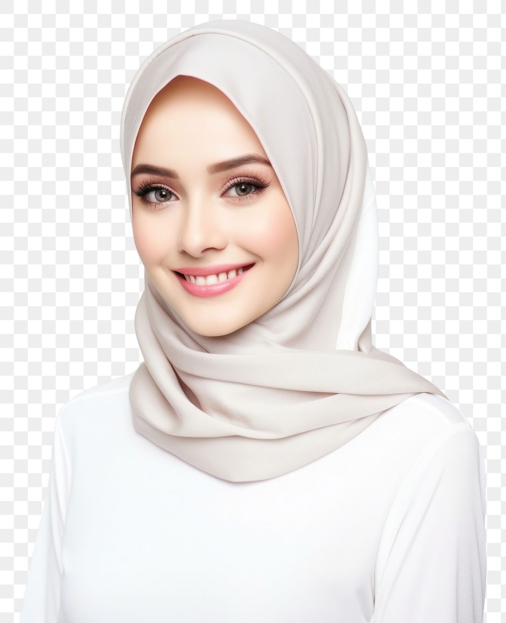 PNG Muslim woman smile portrait | Premium PNG - rawpixel
