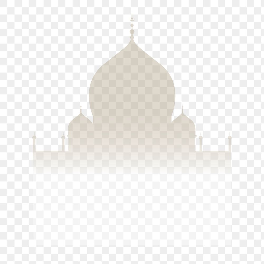 PNG Mosque temple silhouette, transparent | Premium PNG - rawpixel